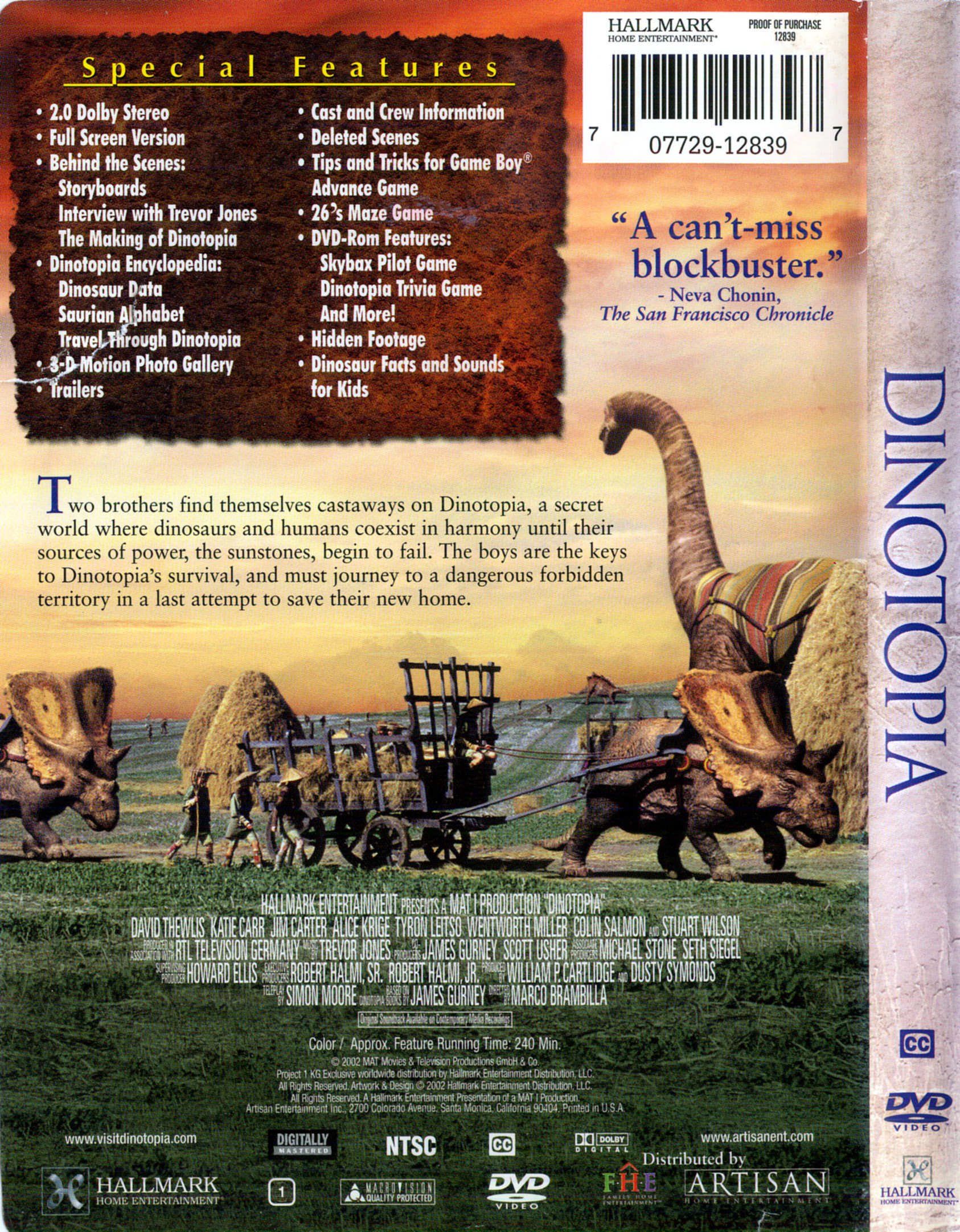 Mua Dinotopia (TV Miniseries) [DVD] trên Amazon Mỹ chính hãng 2024 | Fado