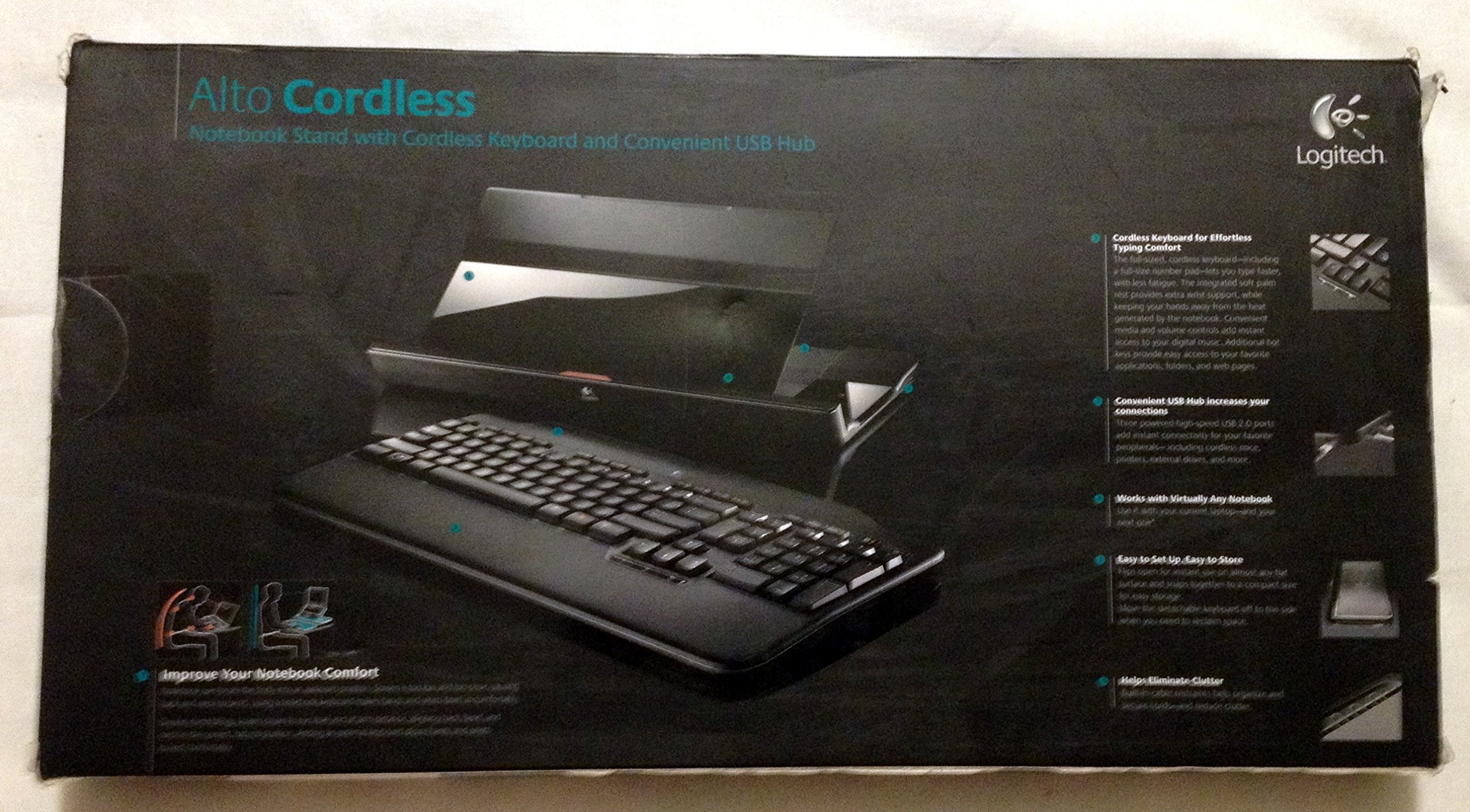 Mua Logitech Alto Notebook Stand with Wireless Keyboard. Holds ...