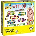 Amazon.com: Creativity for Kids Emoji Bracelets, Makes 5 Bead Bracelets ...