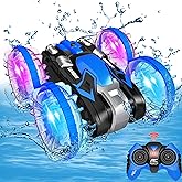 Amazon.com: YEZI Amphibious RC Car for Kids 2.4 GHz 4WD Remote Control Boat Waterproof RC ...