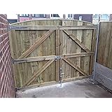 Driveway Gates (5ft wide x 6ft tall each): Amazon.co.uk: Garden & Outdoors