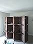 Amazon.com - Esright 6 Panel Room Divider, 6 FT Tall&Extra Wide Weave ...