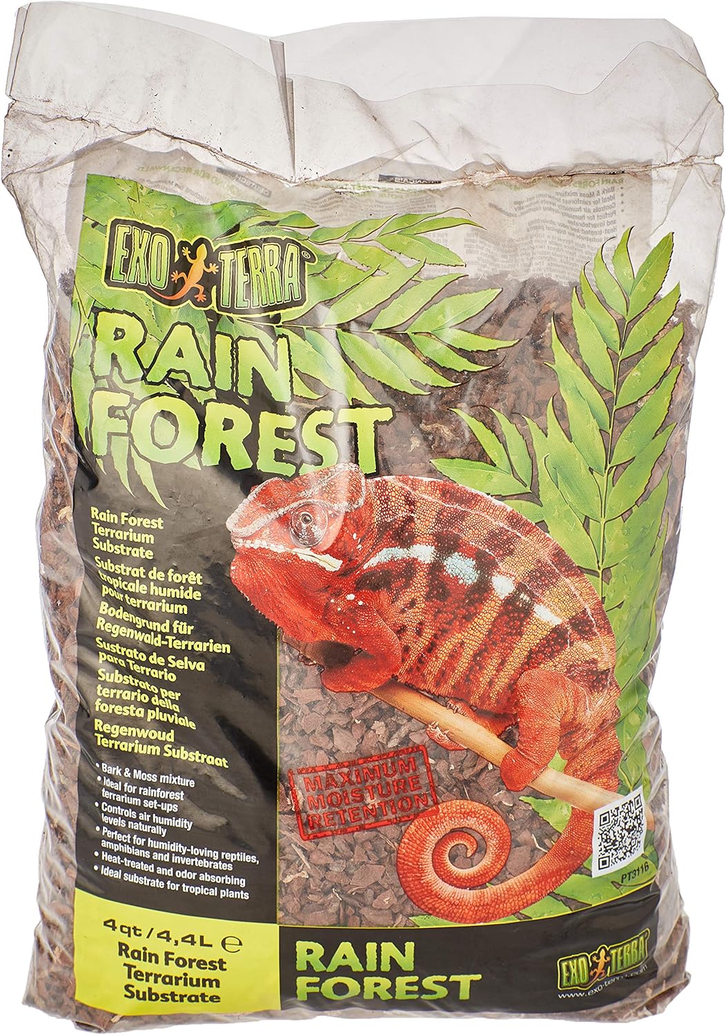 Exo Terra Rain Forest Substrate, 4.4 Litre: Exo Terra: Amazon.co.uk ...