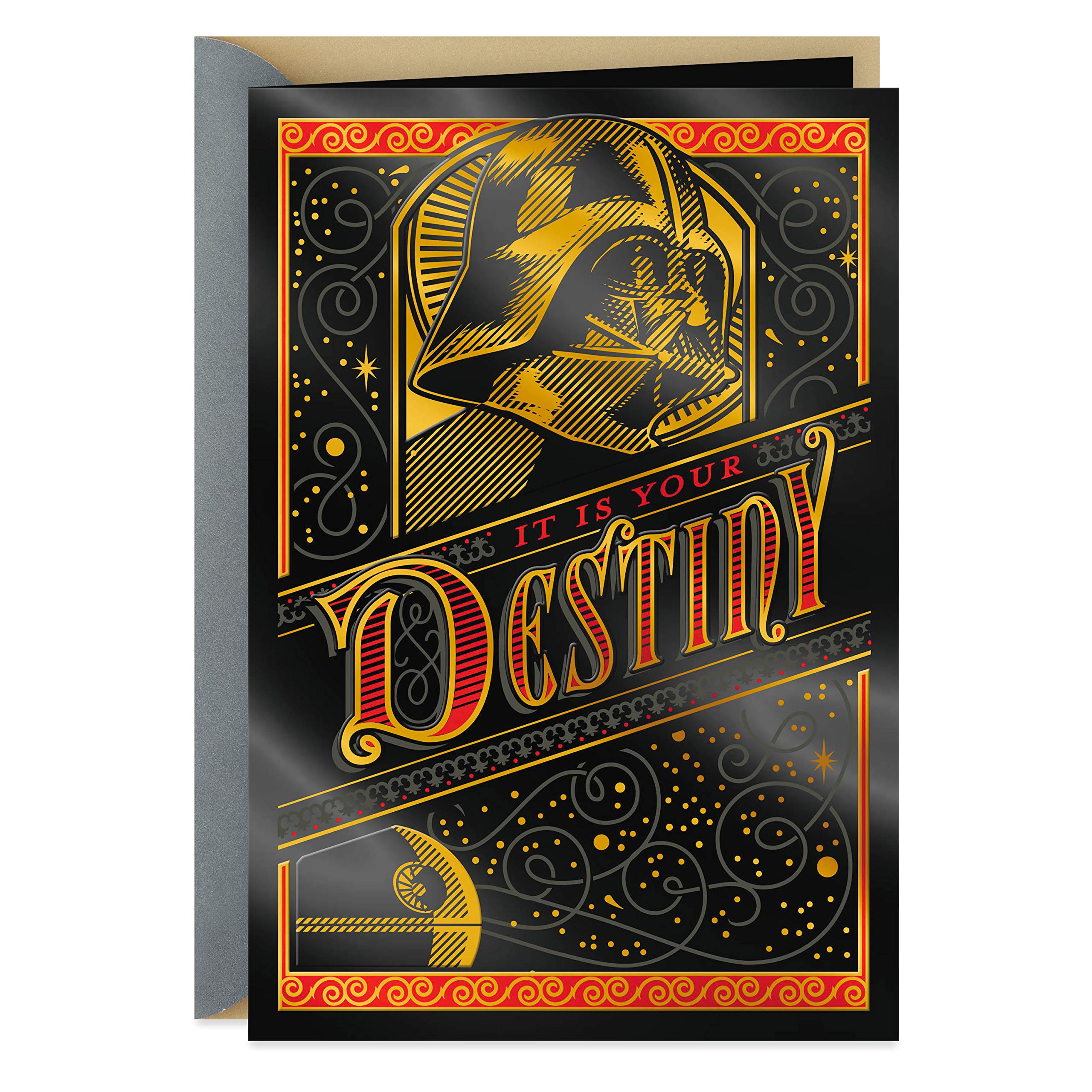 Hallmark Star Wars Father's Day Card (Darth Vader, The Force is Strong ...