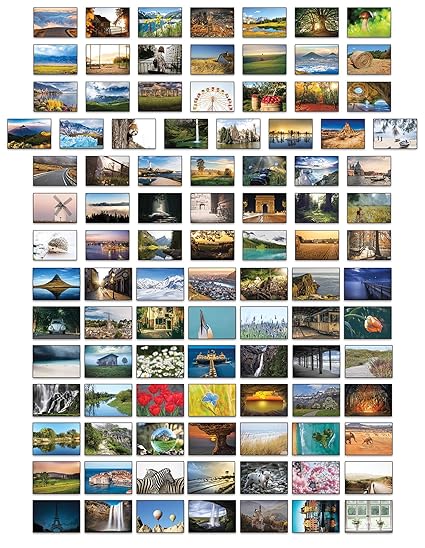 Landscapes Postcards - 100 Different Postcards: Amazon.co.uk: Office ...