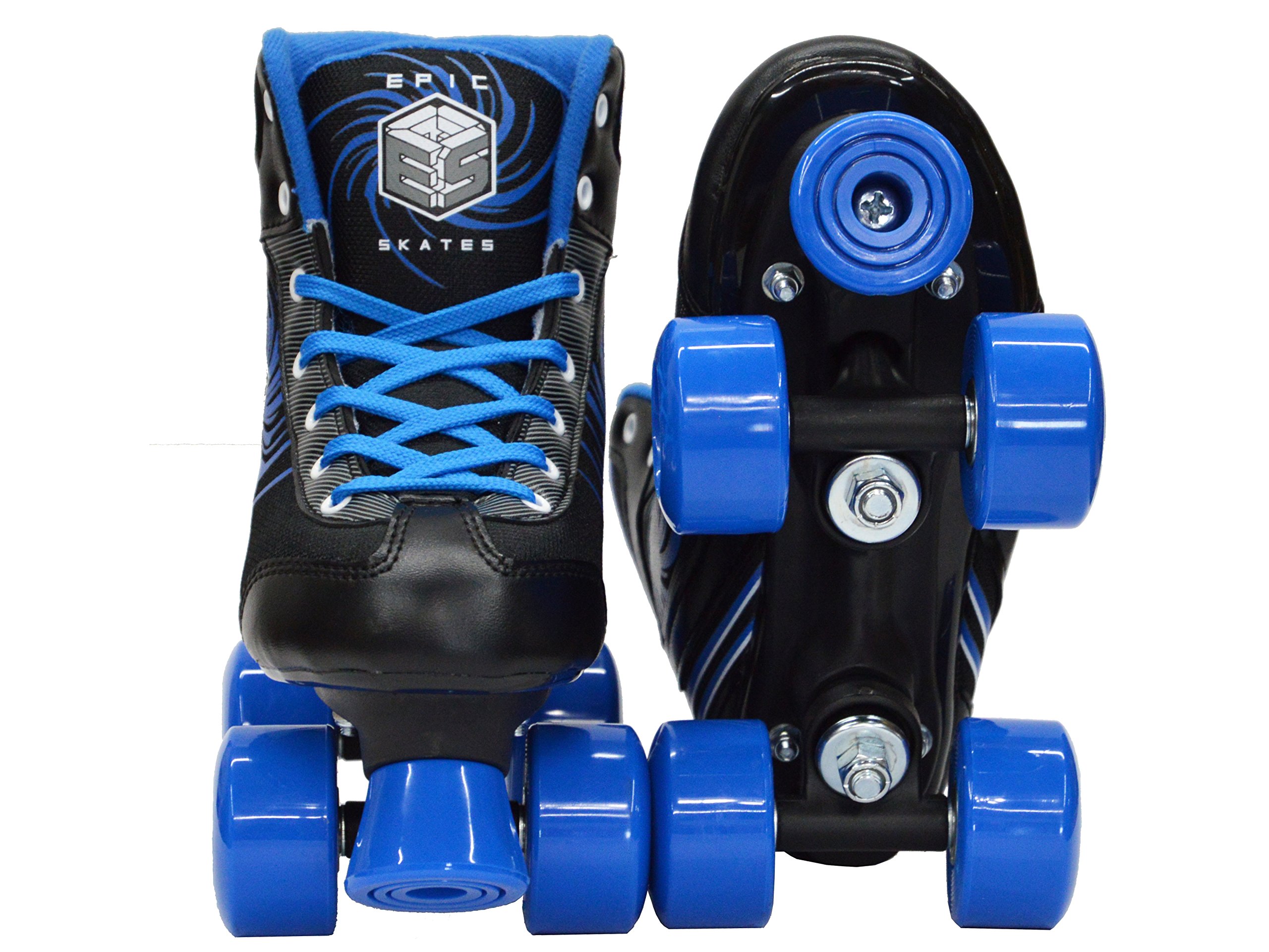 Cool Blue Roller Skates