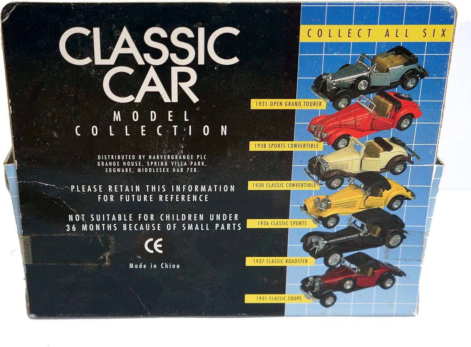 Classic Car Model Collection: 1937 Classic Roadster – BigaMart