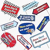 Amazon.com: Kristin Paradise 25Pcs Race Photo Booth Props with Stick ...
