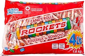Rockets Candy Bag of Individually Wrapped , 240 Count: Amazon.ca: Grocery
