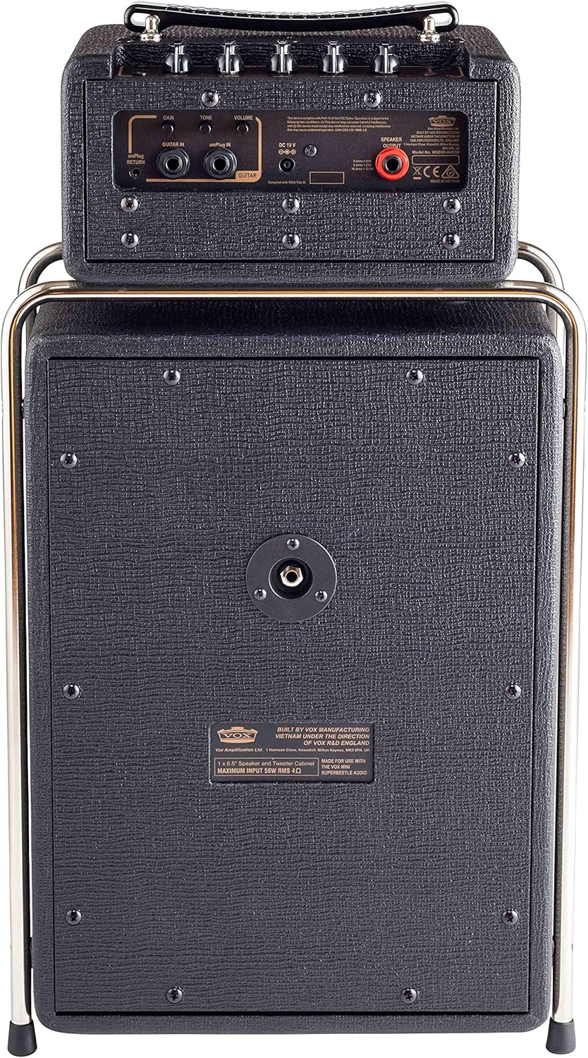 VOX Mini Superbeetle Audio – 50W Bluetooth Speaker – Black – BigaMart