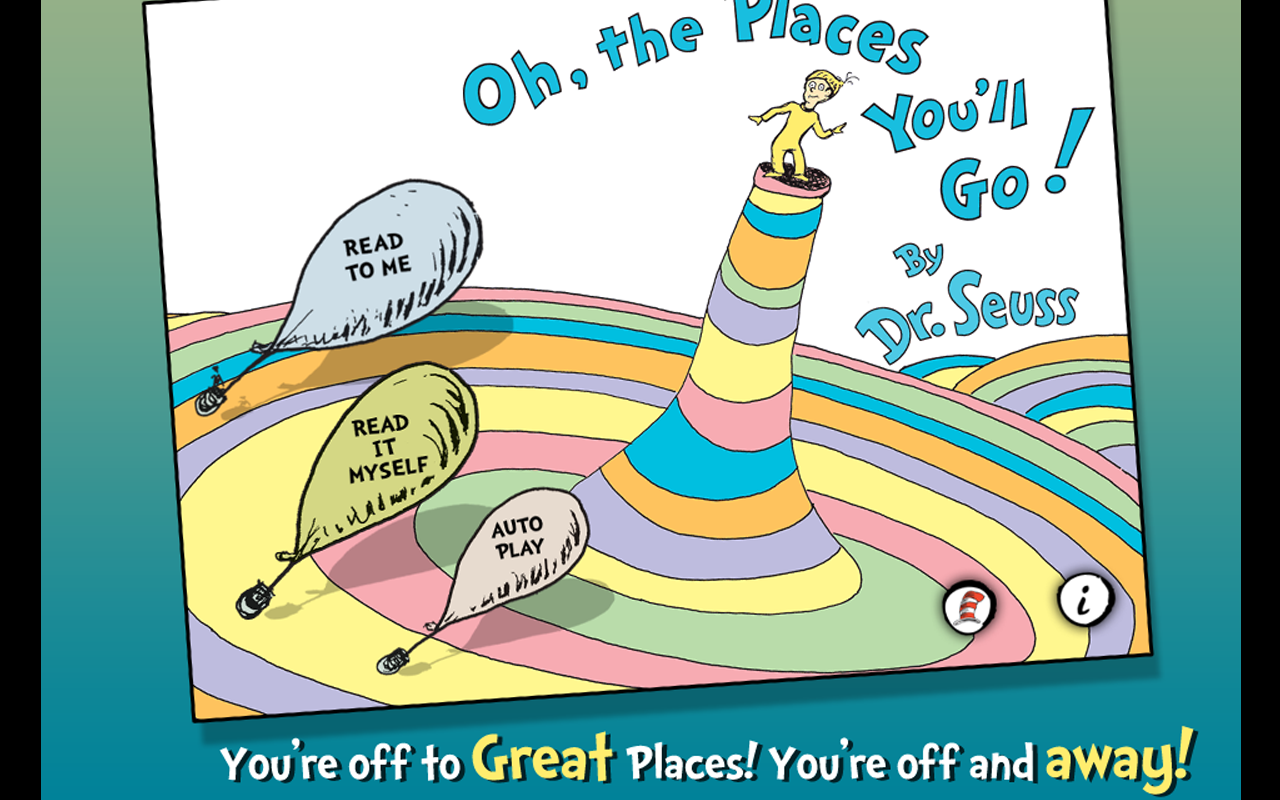 Amazon.com: Oh, the Places You'll Go! - Dr. Seuss: Appstore for Android