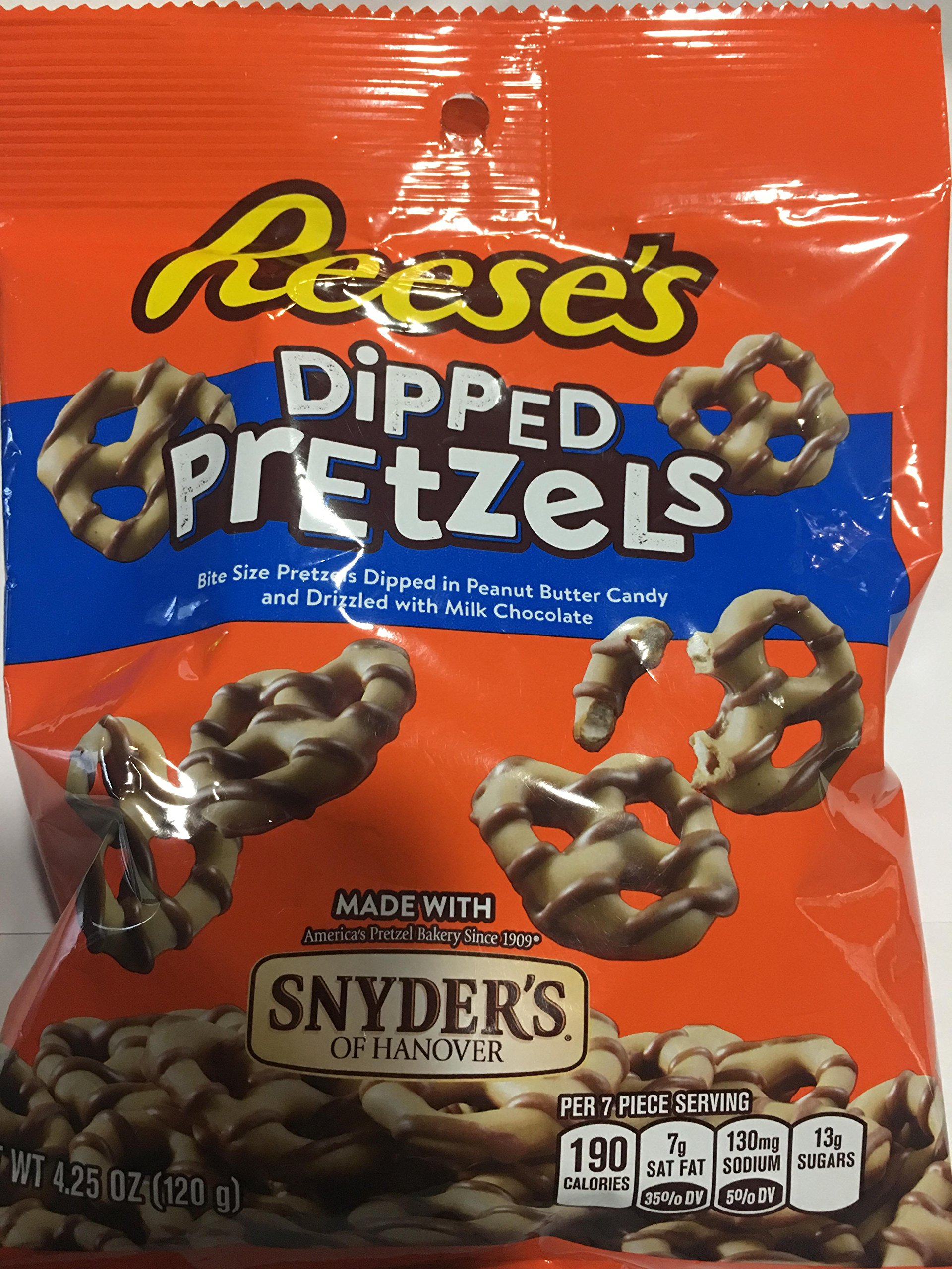 Amazon.com : Hershey's Cookies 'n' Cream dipped Pretzels : Grocery ...
