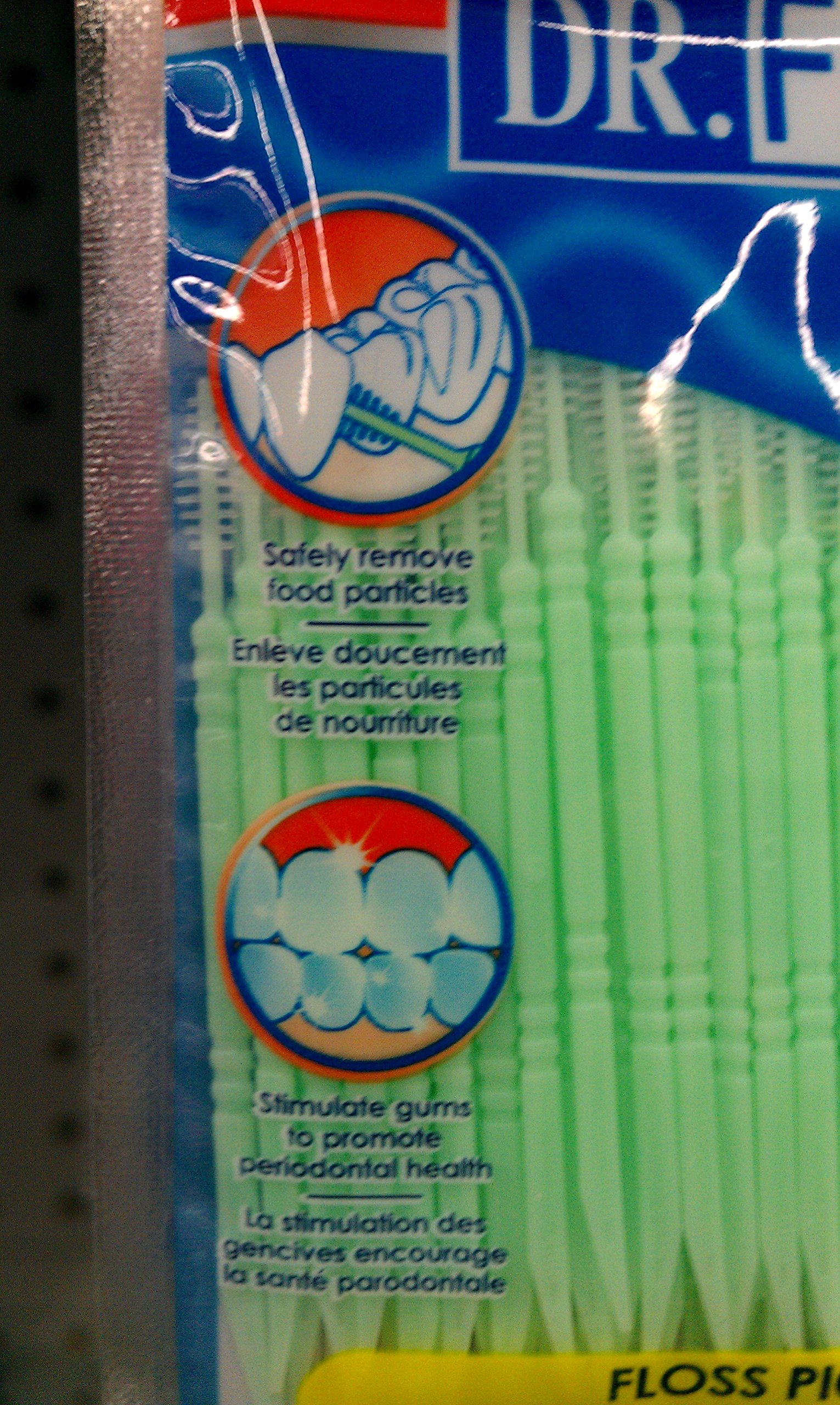 Mua 3 pk x (100 ct each) 300 Total Soft Bristle Dental Floss Picks ...