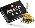 Teeblumen Geschenkset – Tee Geschenk aus 6 edlen Teerosen - Grüner Tee ...