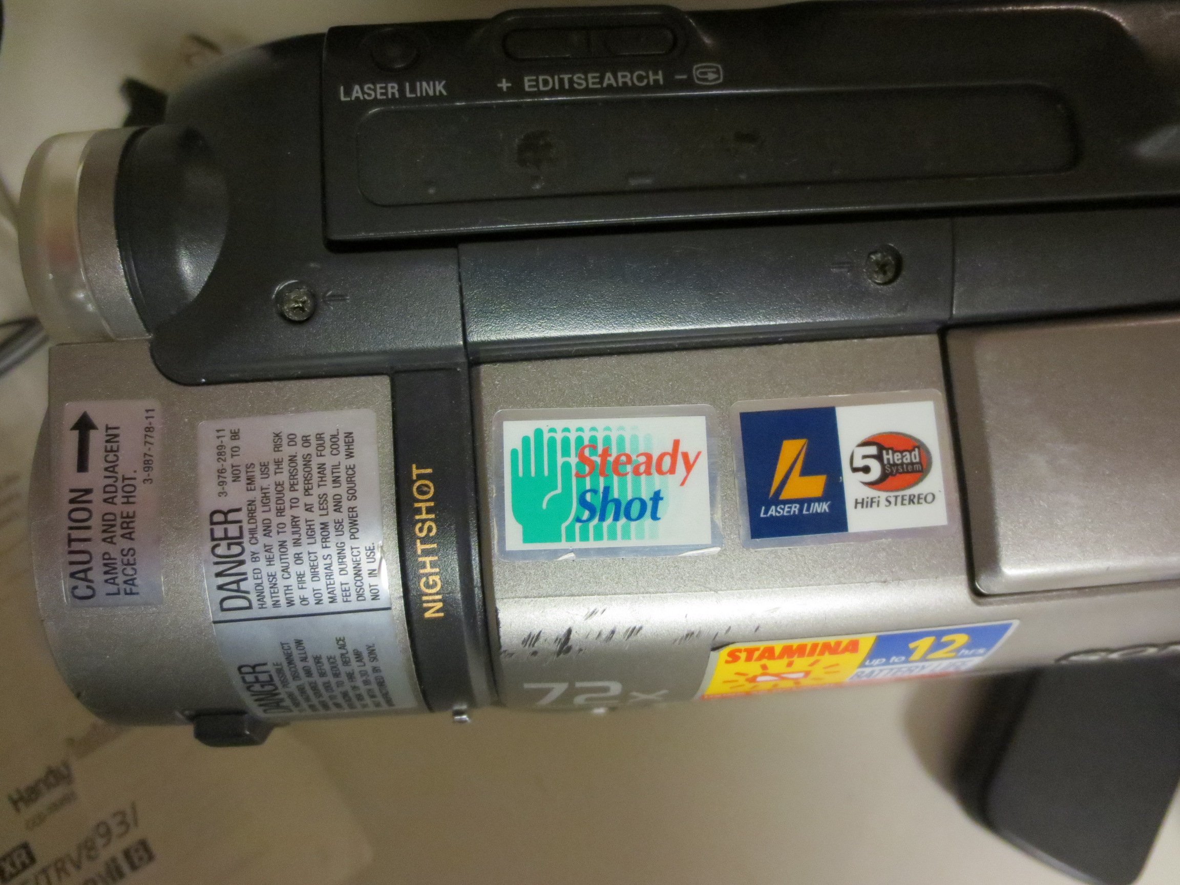 Sony Handycam Ccd-trv93 Hi8 Video Camera Camcorder on Galleon Philippines