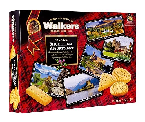 Walker's Shortbread Traditional Assorted Cookies, All-Butter Shortbread ...