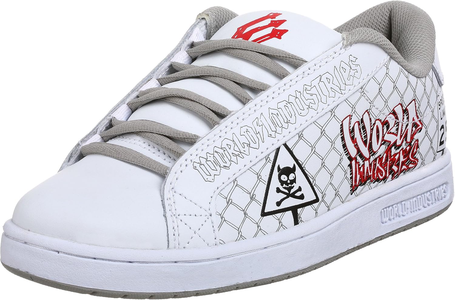 World Industries Mens Smith Le Sneaker White Link 9 5 M Shoes