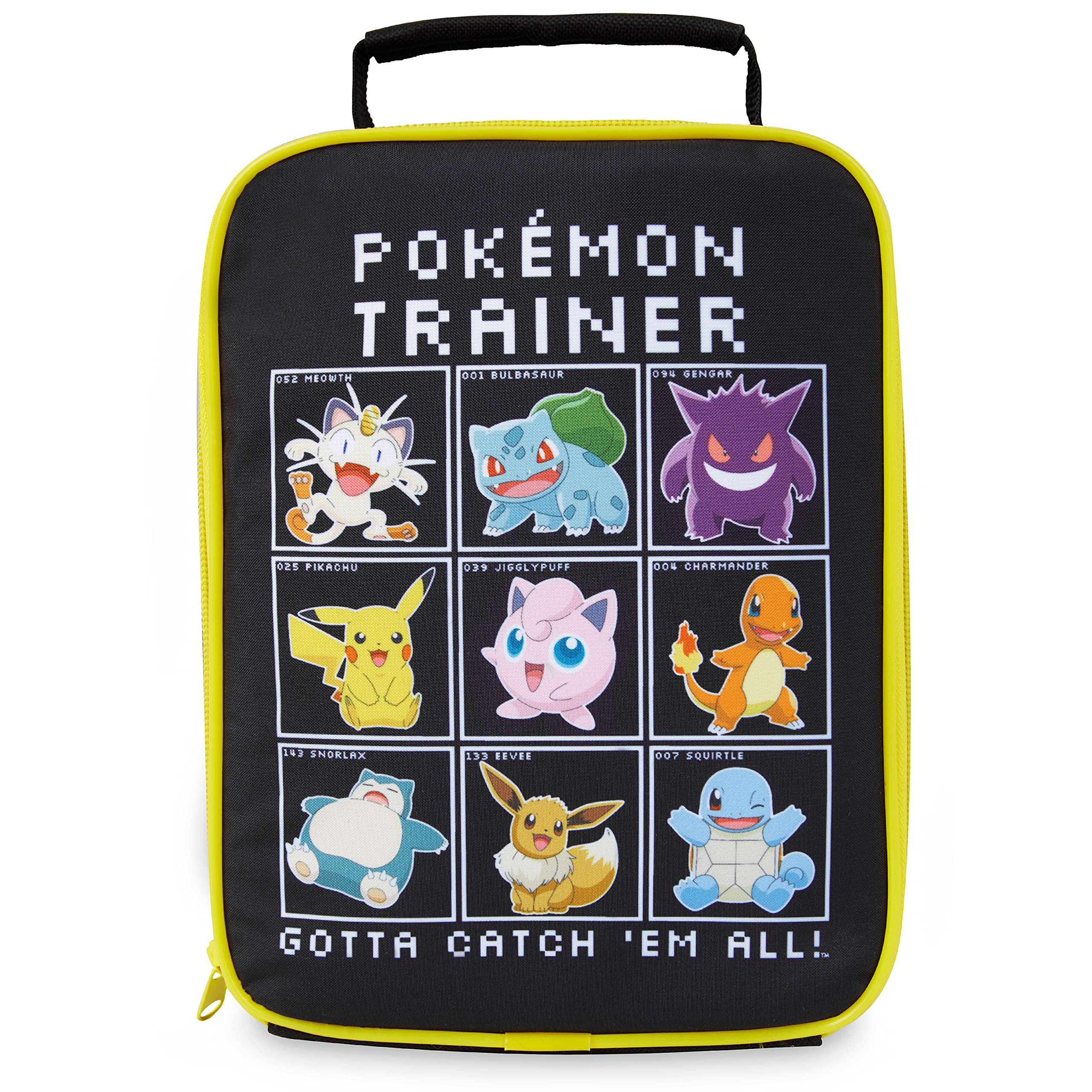 Pokemon Lunch Bag Boys Girls Anime Pikachu Insulated Lunch Box Kids ...