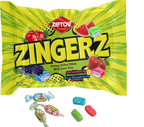 Zingerz Extremely Super Sour Candy 12 OZ Mega Variety Pack ...