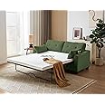 Amazon.com: CHIC HOUSE Pull Out Sofa Bed, Full Size Sleeper Sofa, 2-in ...