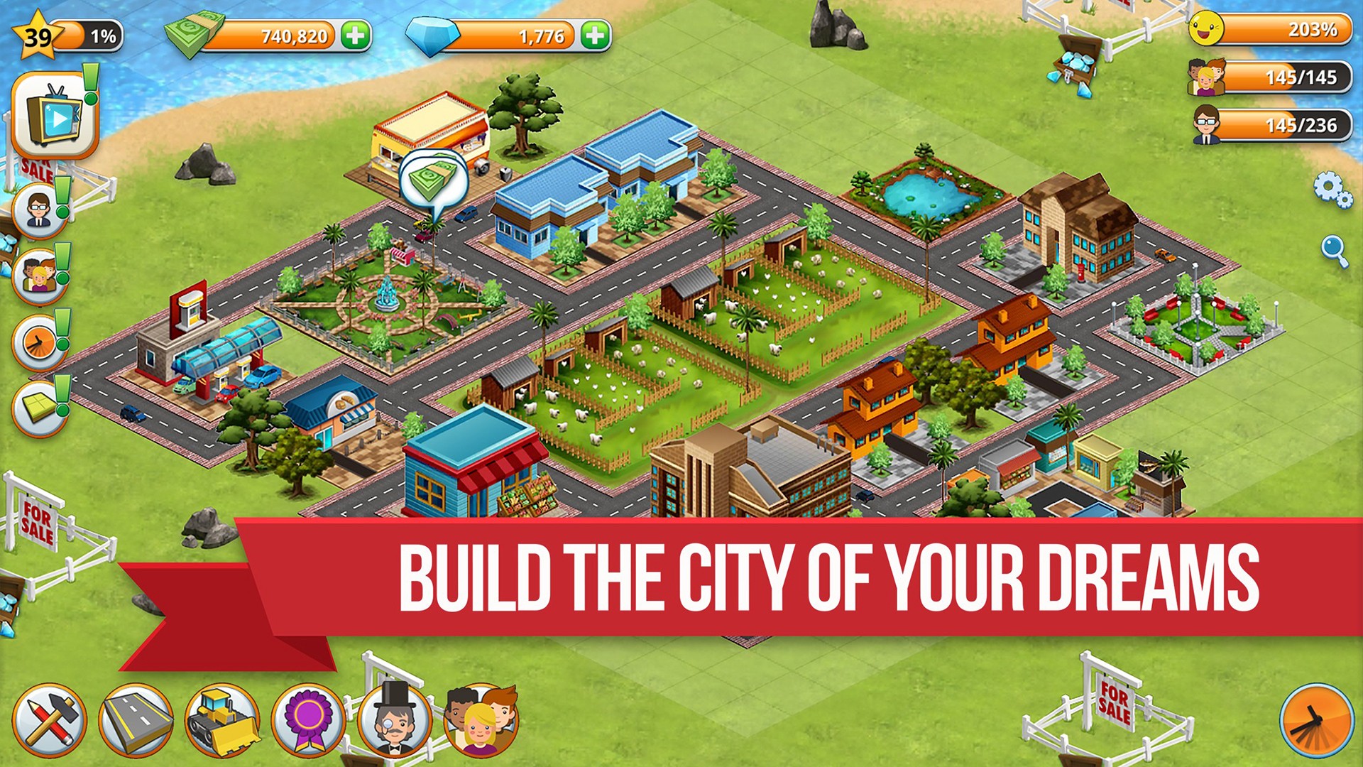 Village City - Island Sim: Build Virtual Town Game:Amazon.co.uk ...