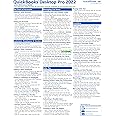 QuickBooks Desktop Pro 2022 Quick Reference Training Card - Laminated Tutorial Guide Cheat Sheet ...