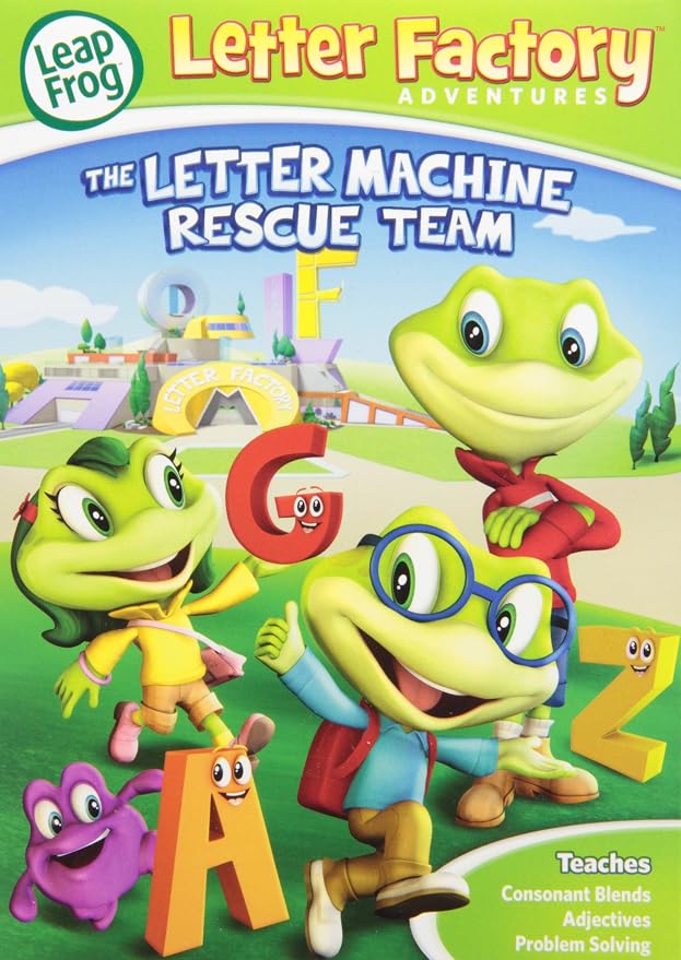 Leapfrog Letter Factory Adventures: The Letter Machine Rescue Team ...