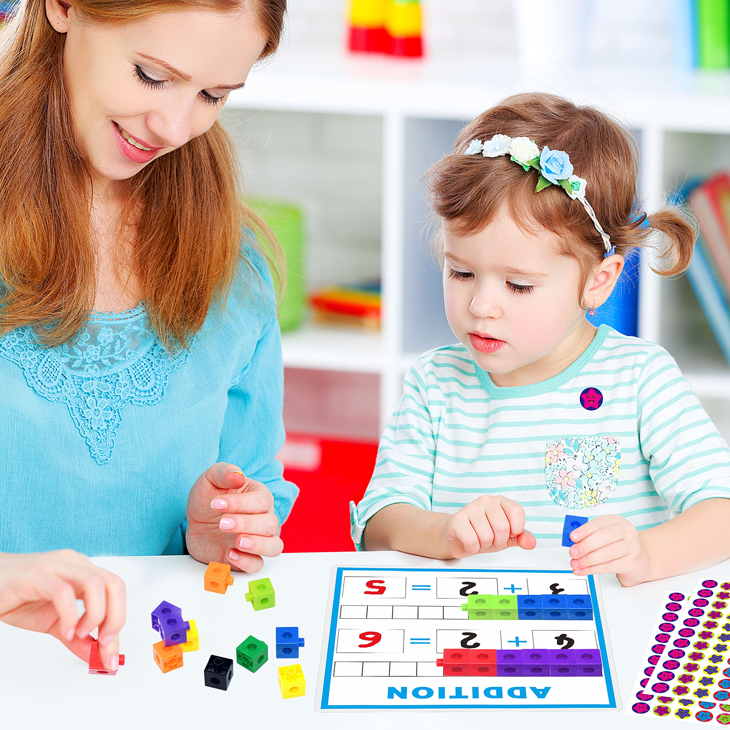 Mua SpriteGru Math Linking Cubes, Math Cubes Manipulatives with ...