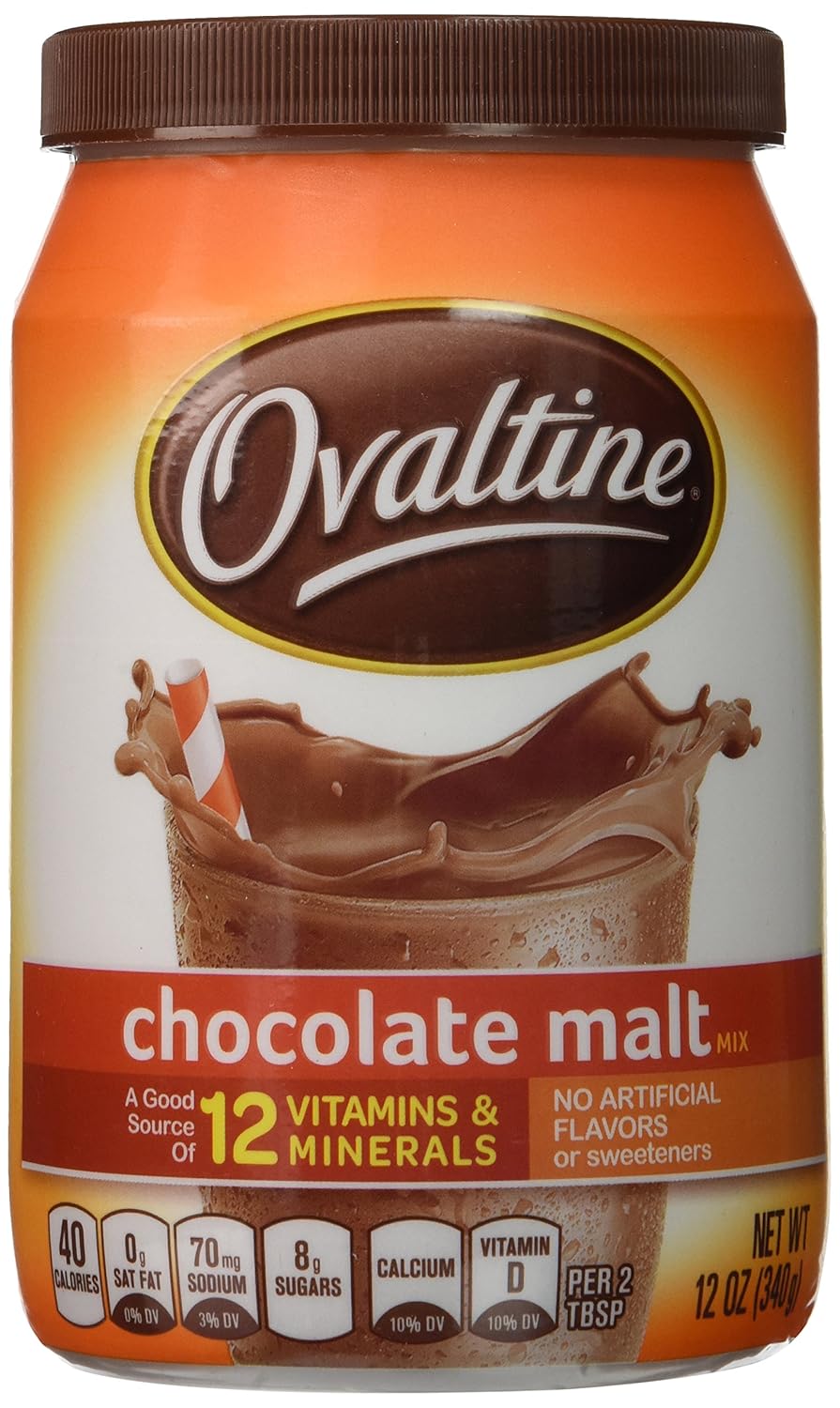 Ovaltine, Chocolate Malt Drink Mix (2 Pack) by Nestle: Amazon.co.uk: Grocery