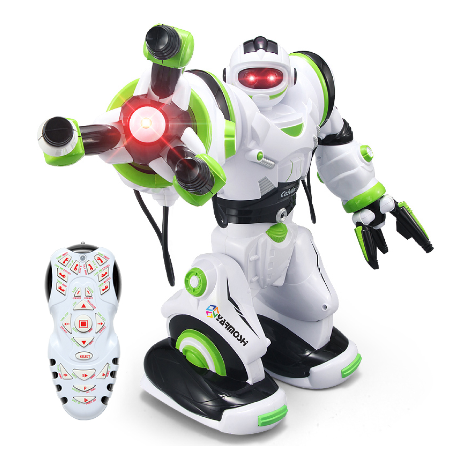 Watch YARMOSHI- Remote Control Smart Robot Toy - Big Calvin, Flexible ...