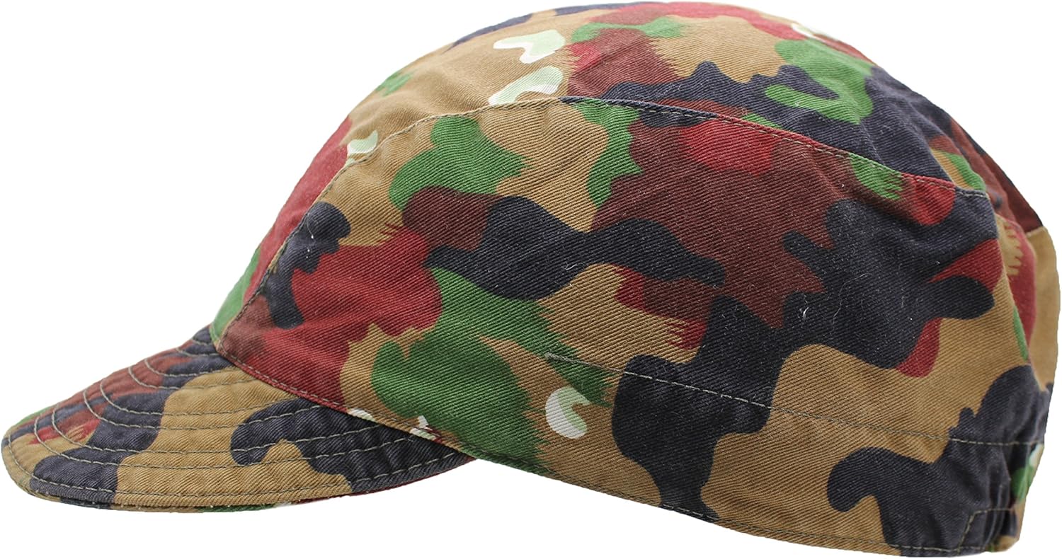 viz-uk wear Swiss Army Issued M83 Alpenflage Camo Cotton Field Cap ...