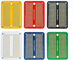 Amazon.com: ElectroCookie Mini PCB Prototype Board Solderable ...