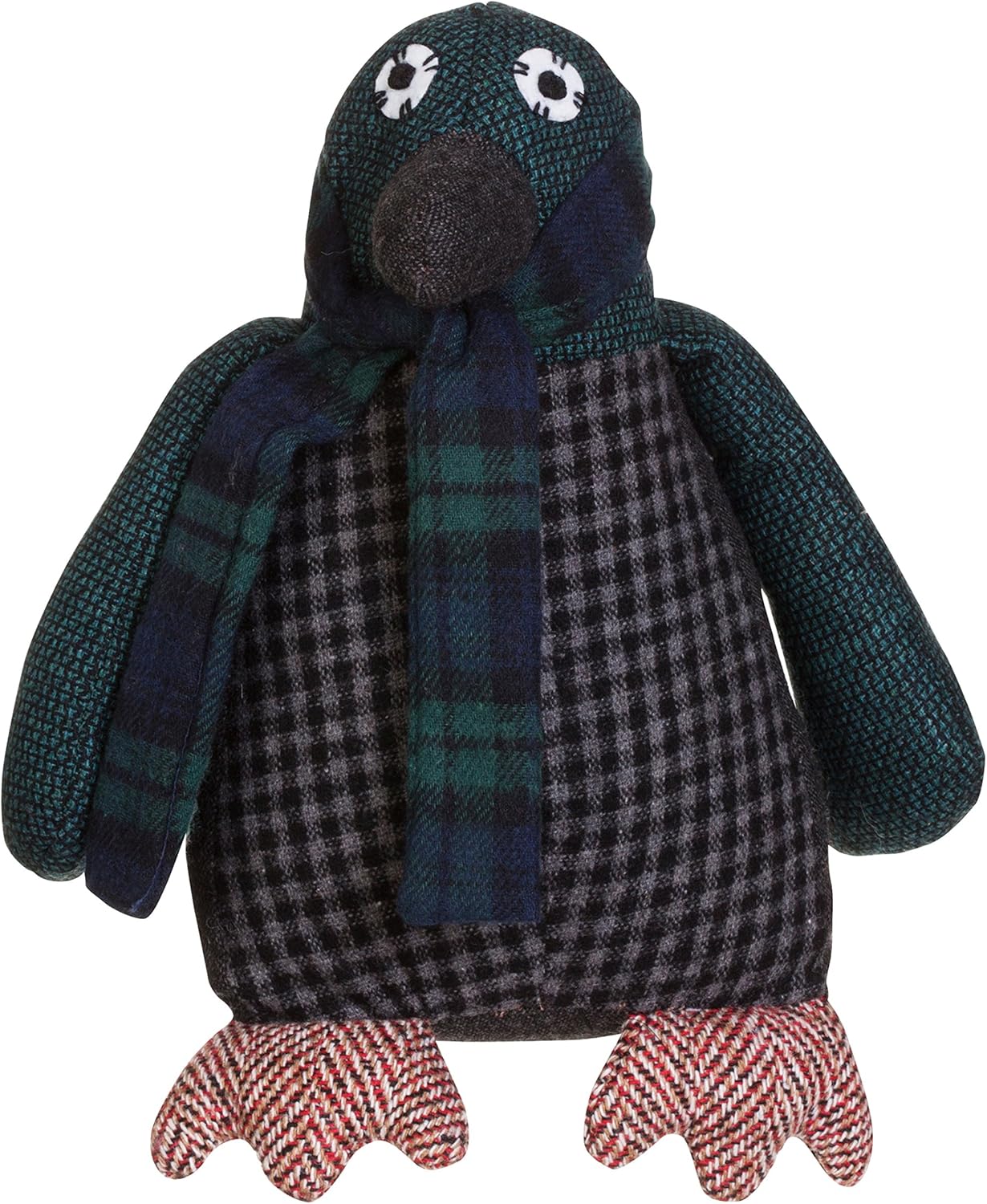 Premier Housewares Heritage Penguin Door Stop – Large, Green – BigaMart