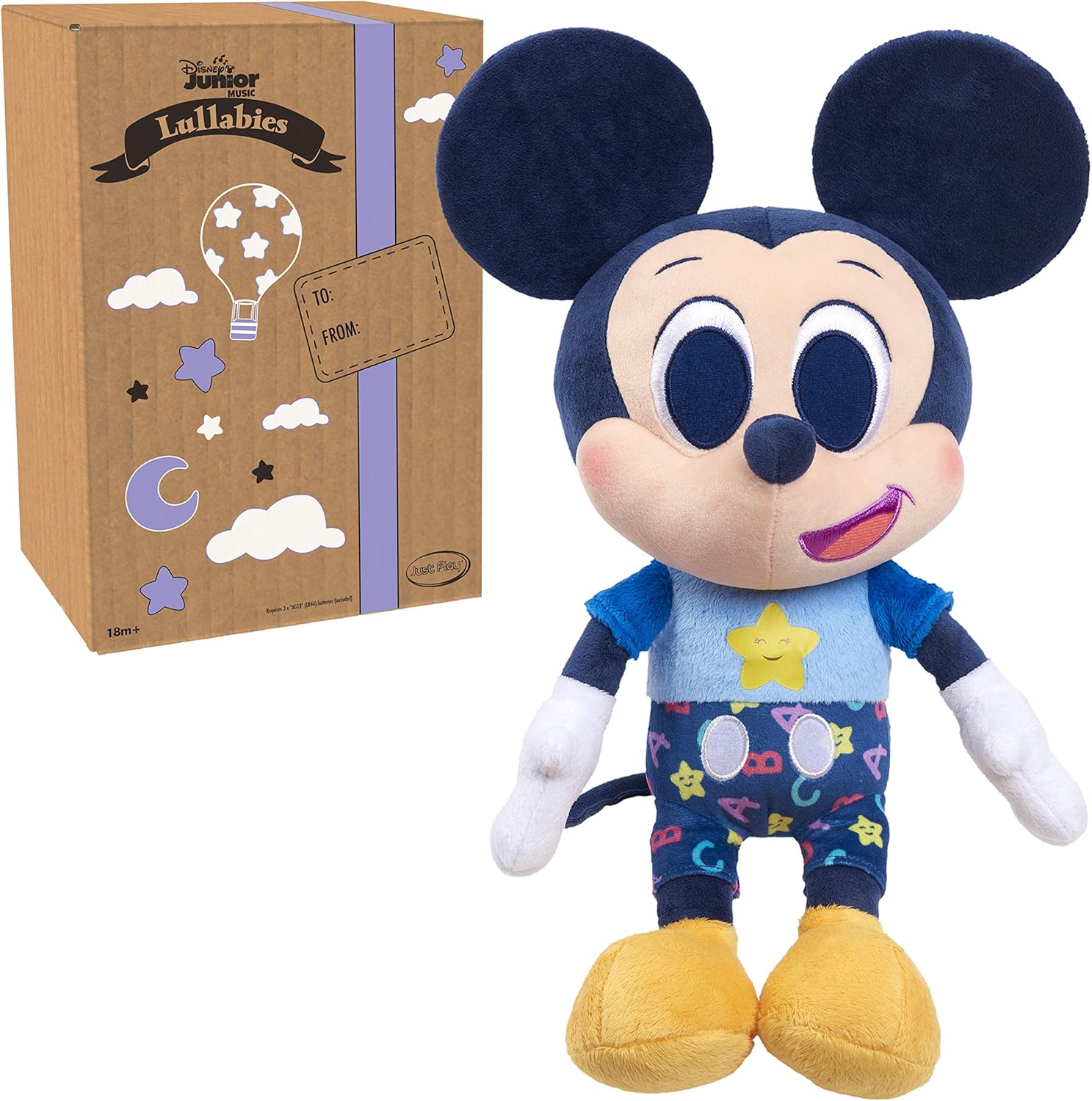 Disney Junior Music Lullabies Bedtime Plush – Mickey Mouse - Amazon ...