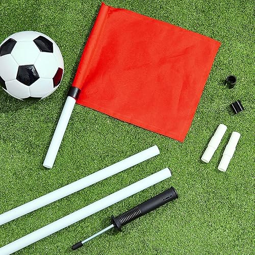 Weighted Soccer Flags VitalCozy 4 Pcs Soccer Corner Flags For Field 60