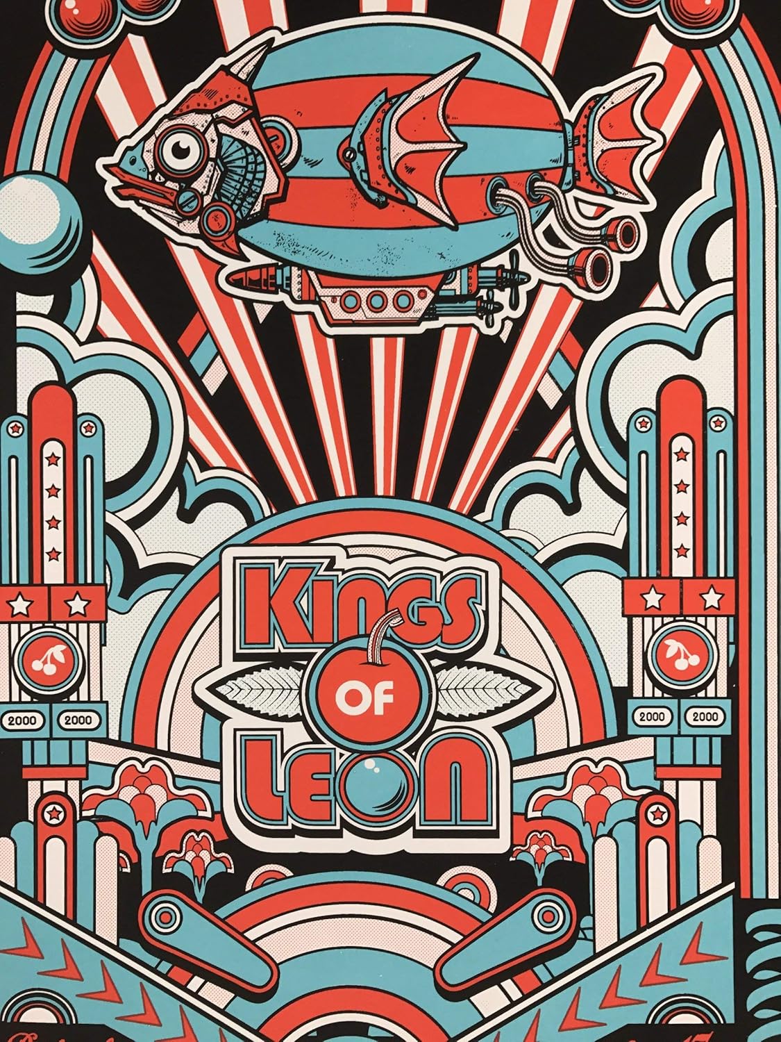 Kings Of Leon Concert Poster