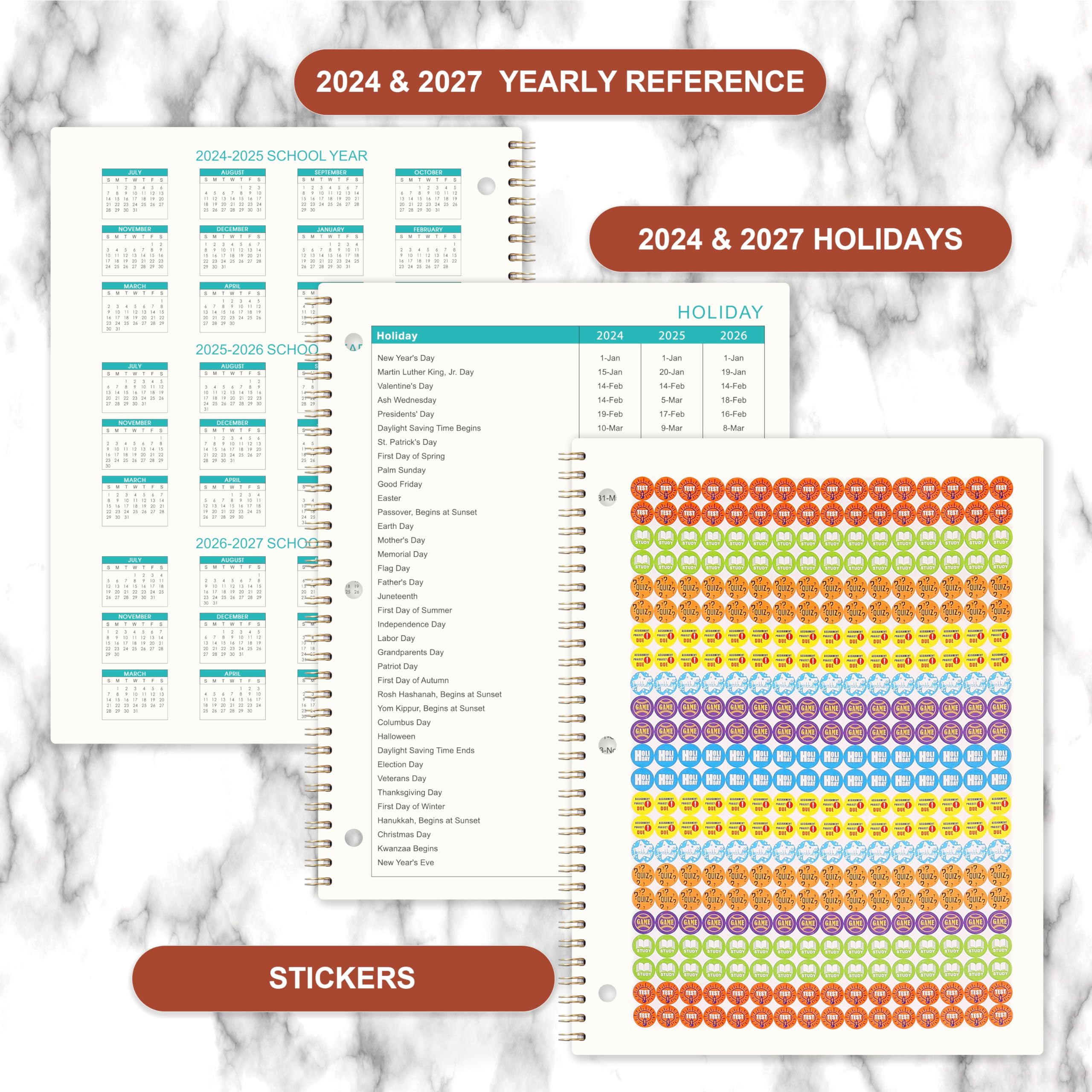 Mua Student Planner 2024-2025 - School Planner 2024-2025, July 2024 ...