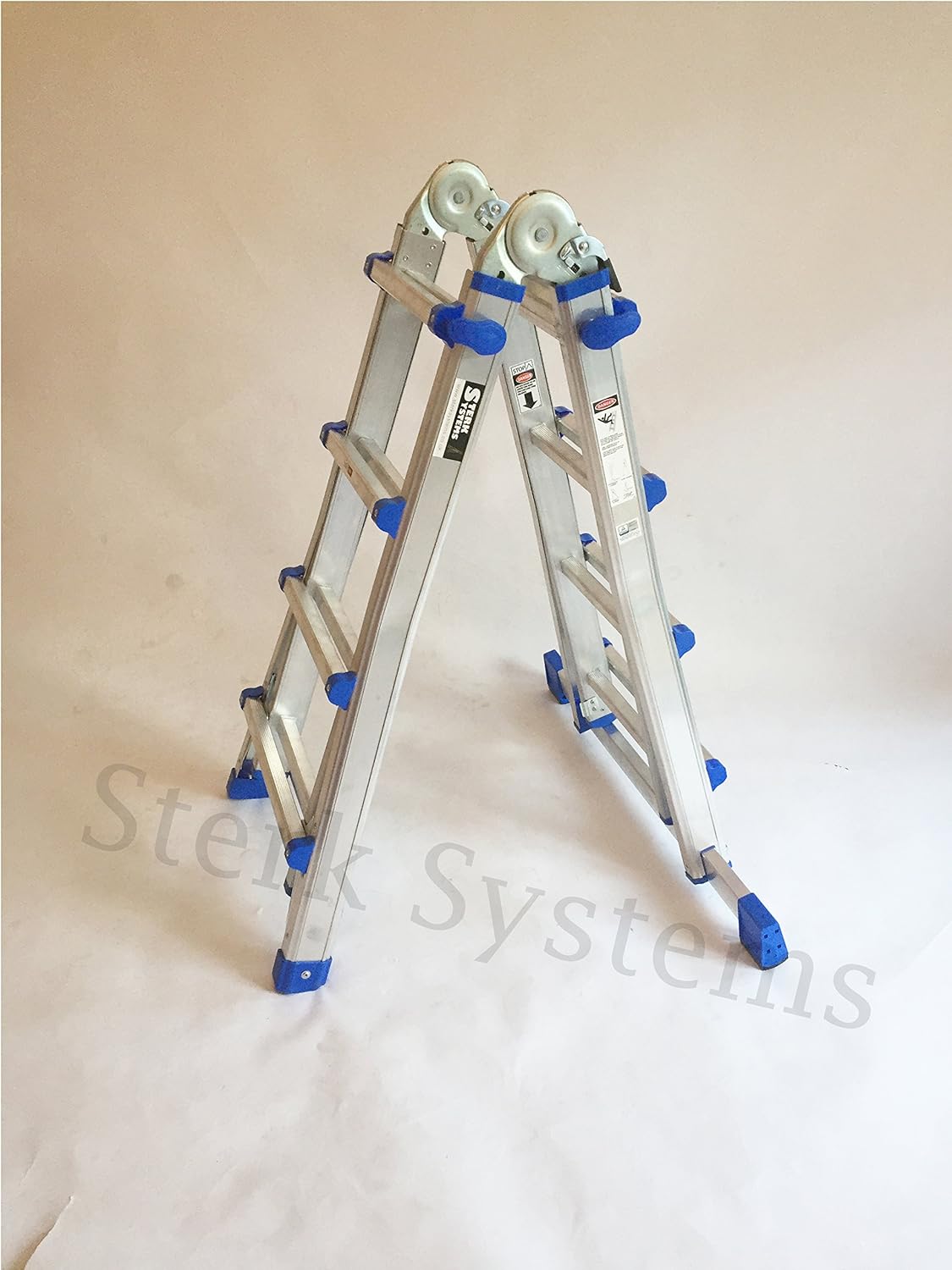 Telescopic Multi Purpose Combination Step Ladder System | 4×4 RUNGS ...
