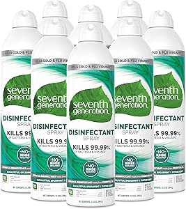 Amazon.com: Seventh Generation Disinfecting Spray Cleaner Eucalyptus ...