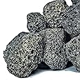 Amazon.com: 5lb 1.2-2 inch Black Lava Rocks for Indoor Fireplaces ...