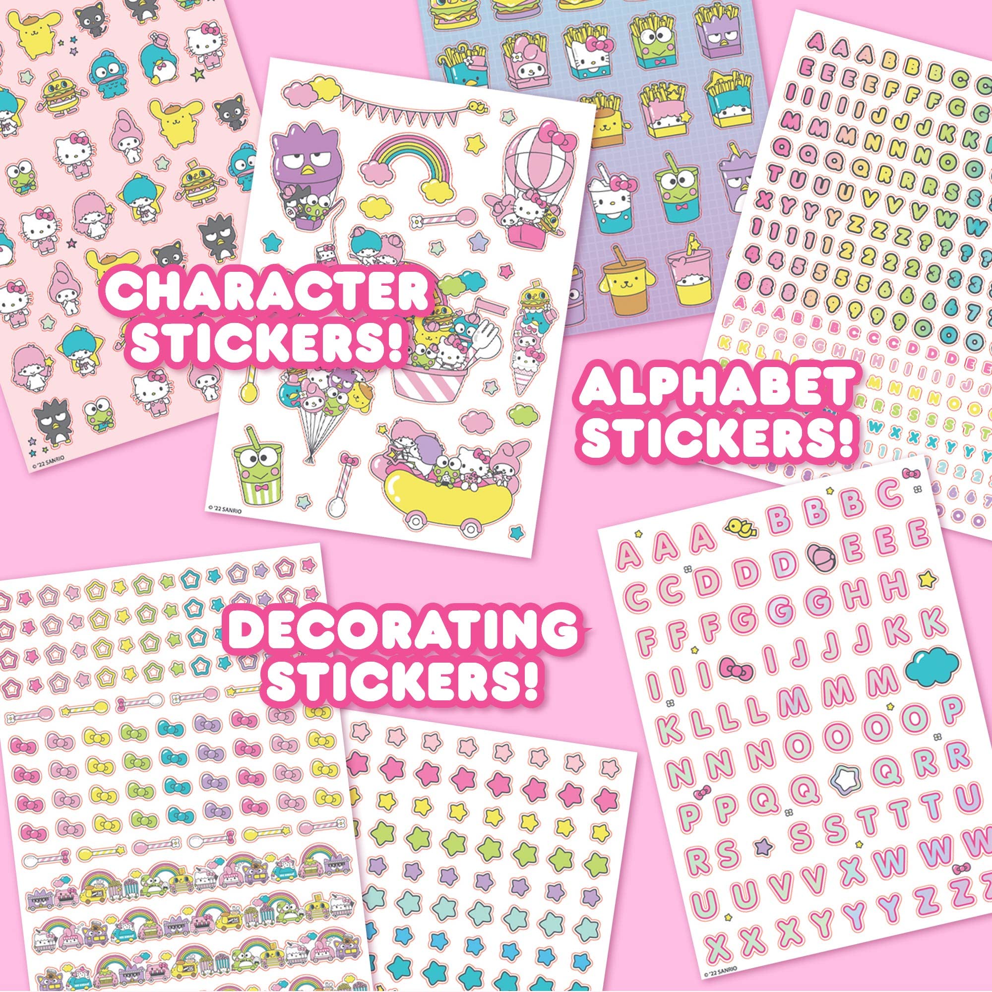 Mua Sanrio Hello Kitty and Friends 1500+ Super Cute Kawaii Stickers ...