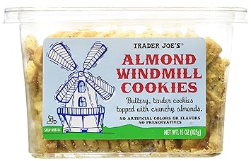dutch almond windmill cookies