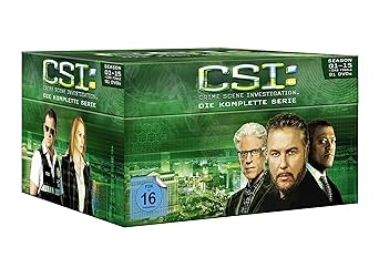 CSI: Las Vegas - Komplettbox Season 1-15 + Das Finale exklusiv bei ...