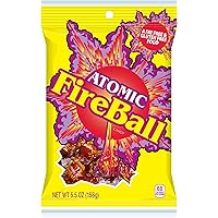 Amazon.com : Atomic Fireball Hard Candy, Cinnamon Flavor, 5.5 Ounces ...