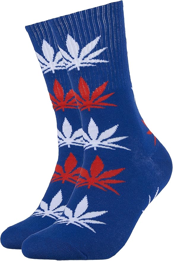 Amazon.com: Weed Socks Marijuana Design Blue: Kitchen & Dining