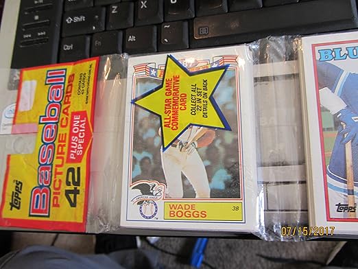 Amazon.com : 1987 Topps Baseball Card Rack Pack - 48 Cards - Factory ...
