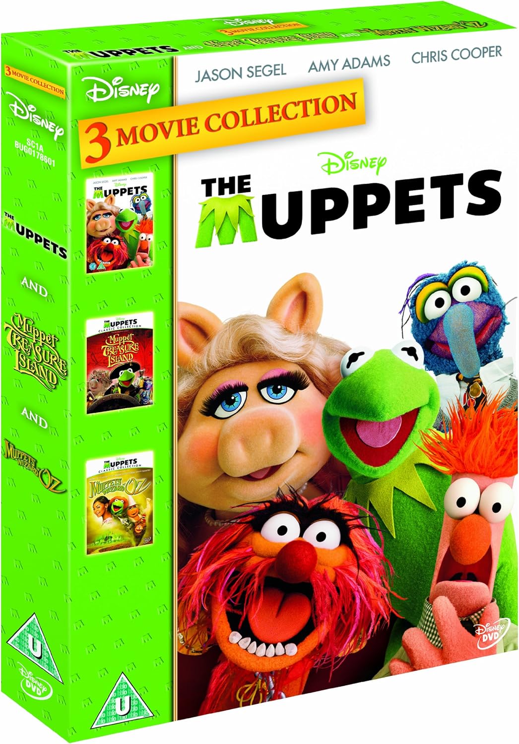 The Muppets/Muppets Wizard of Oz/Muppets Treasure Island Triple Pack ...