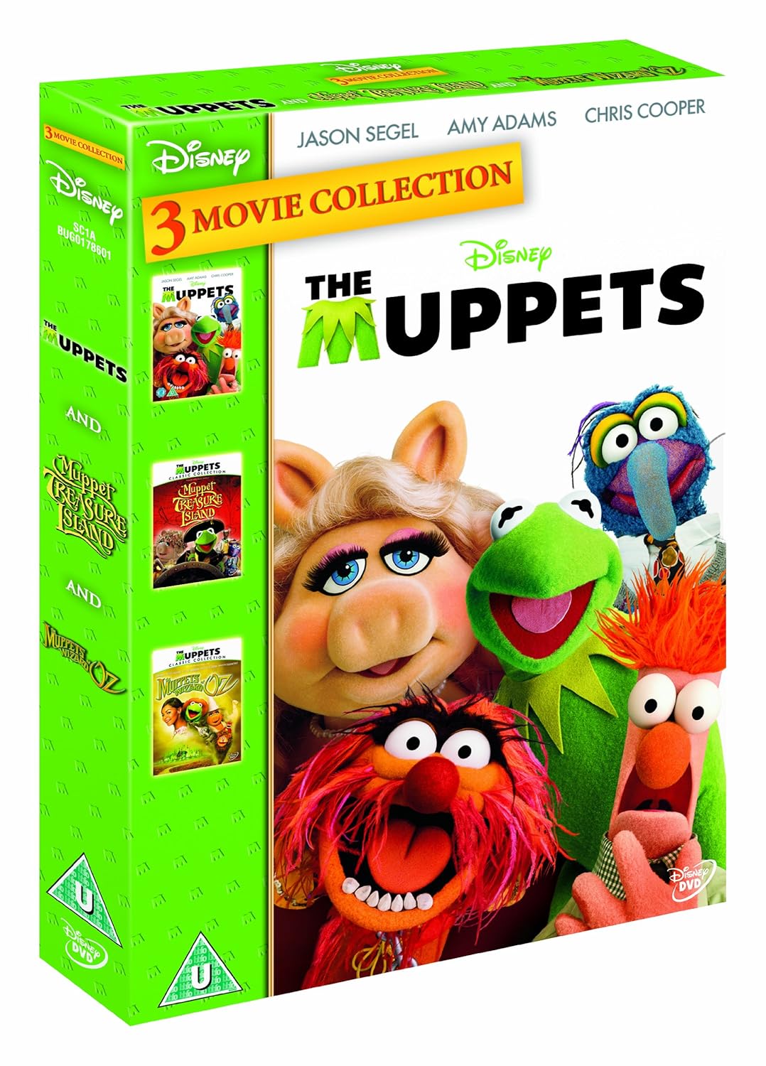 Muppet Dvd Triple Pack The Muppets/Muppet Treasure Island, Muppet ...