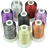 12 Multi Color Polyester Embroidery Thread 1000 Meters Each for Janome ...