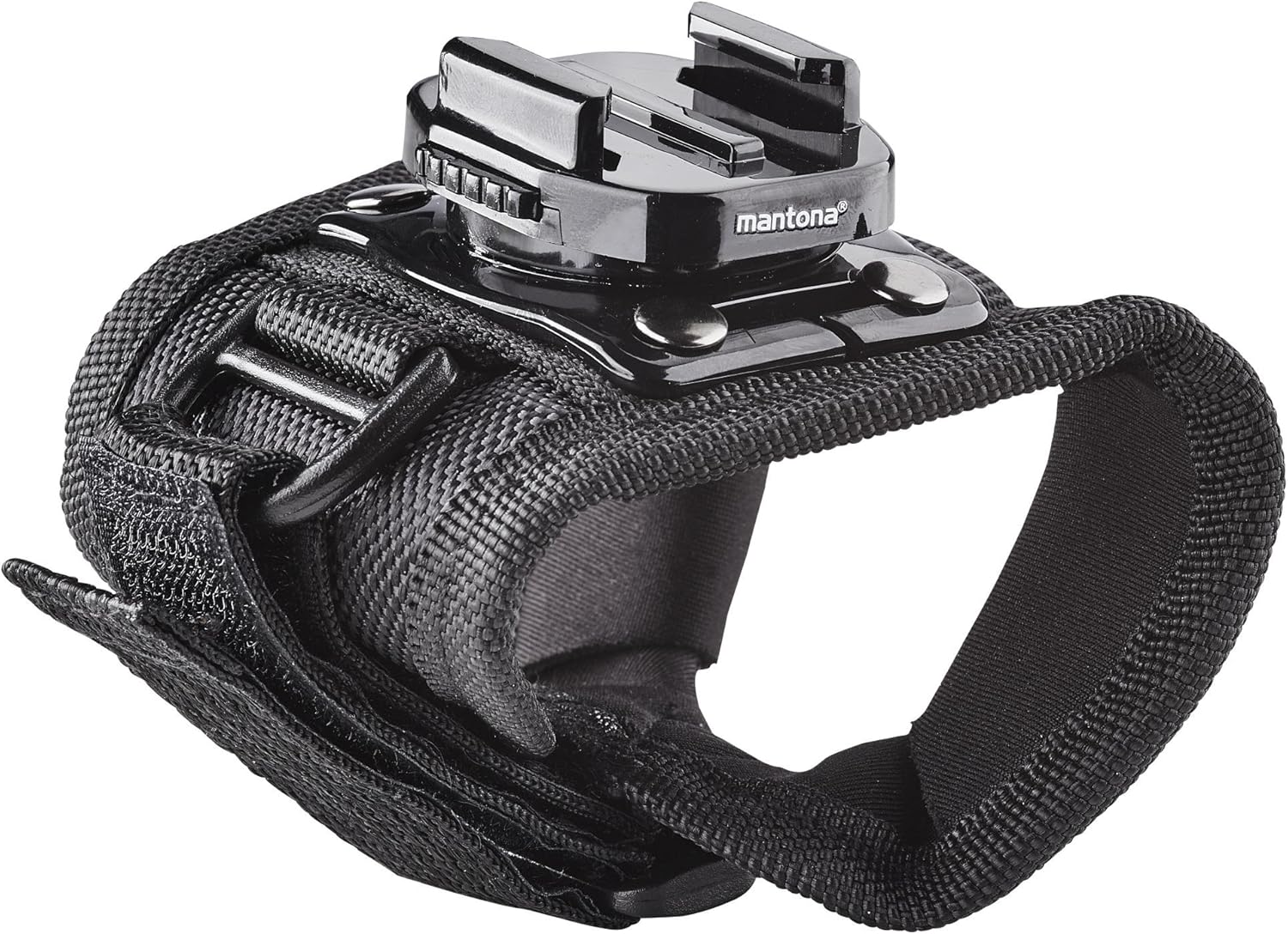 Mantona 360 Degree Quick Release Holder Glove for GoPro – Black – BigaMart